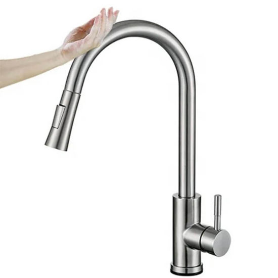 Touch Stainless Steel Kitchen Faucet - Lead-Free, Easy Install | USA ...